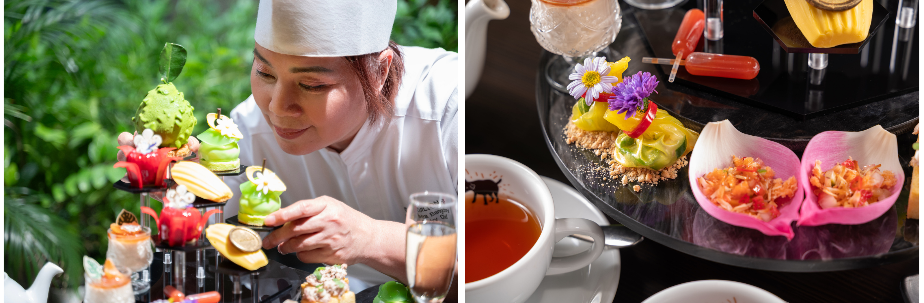 Botanical Harmony Afternoon Tea At Tuxedo Espresso Bar Where Aromatic ...